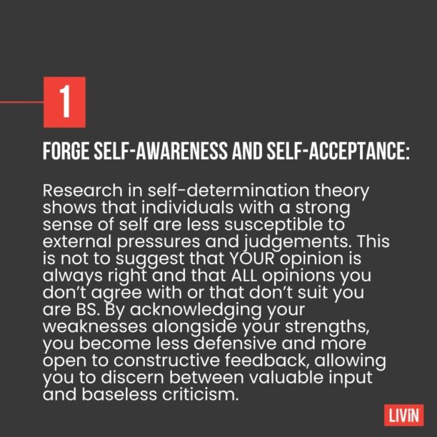 How to Not Let Others' Opinions Affect You - LIVIN